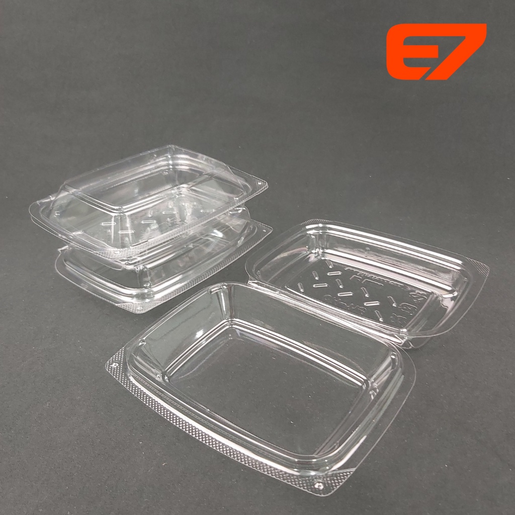 Jual Mika Box Tray Hiro Ch-115 Mika Lunch Box Kotak Kue Plastik (50pcs ...