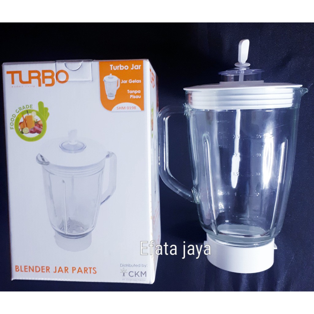 Jual gelas kaca blender turbo EHM 8098, EHM 8099 ORIGINAL | Shopee Indonesia