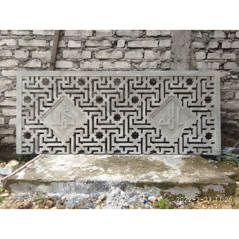 Jual Ornamen cetak Krawangan GRC custom | Shopee Indonesia