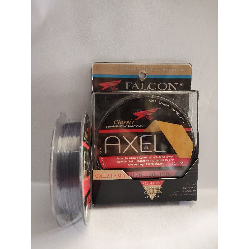 Jual senar Falcon Axel 150m | Shopee Indonesia