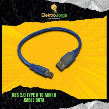 Jual USB 2.0 Type A to Mini B | Cable Data | Kabel Transfer Data ...