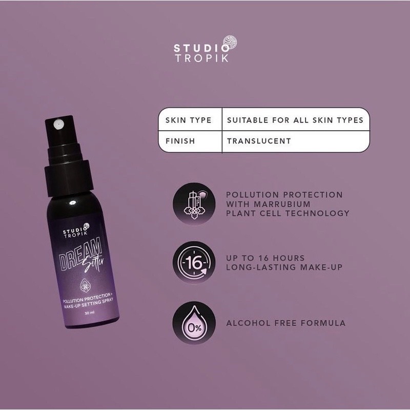 Jual Studio Tropik Dream Setter DreamSetter Glowy Satin Matte Finish ...