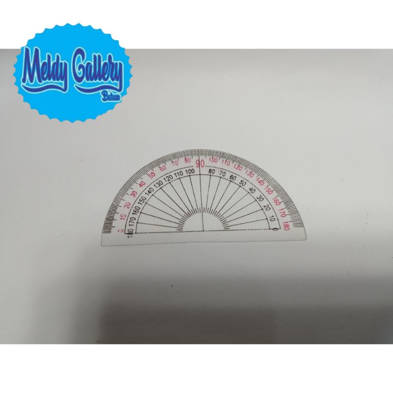 Jual busur derajat | busur penggaris | Shopee Indonesia