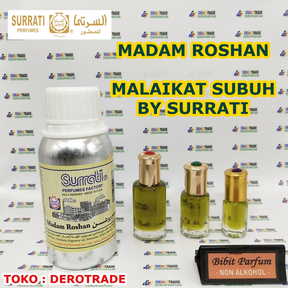 Jual PARFUM MADAM ROSHAN BIBIT MINYAK WANGI MALAIKAT SUBUH BY SURRATI ...
