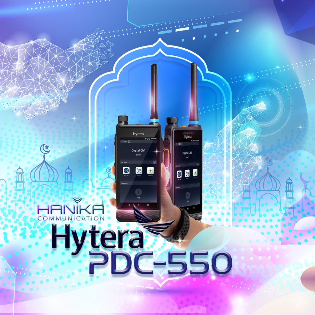 Jual Hytera PDC550 HT DMR Analog UHF POC Radio 4G LTE Wifi GPS Touch IP68 | Shopee Indonesia