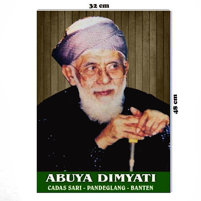 Jual Poster dan Frame Photo Abuya Dimyati uk 32 x 48 | Shopee Indonesia