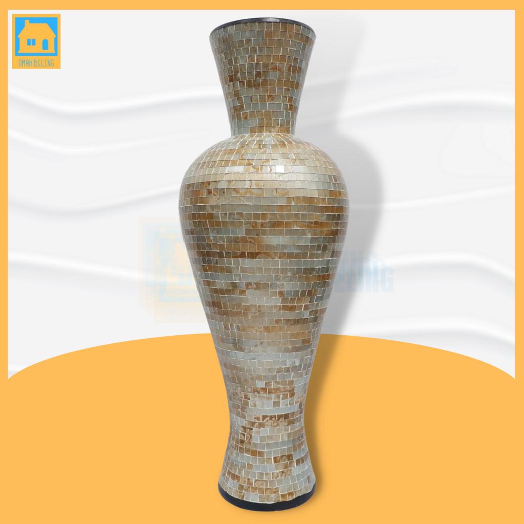Jual Vas Bunga Guci Keramik Aesthetic | Ukuran 60cm | Vas Gucci Sudut ...