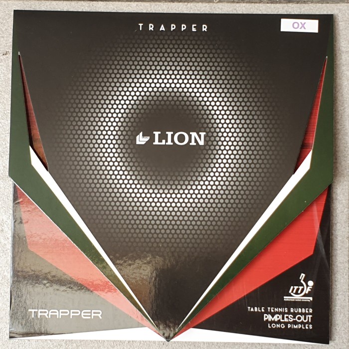 Jual Lion trapper violet ox long pips rubber karet ping pong | Shopee ...