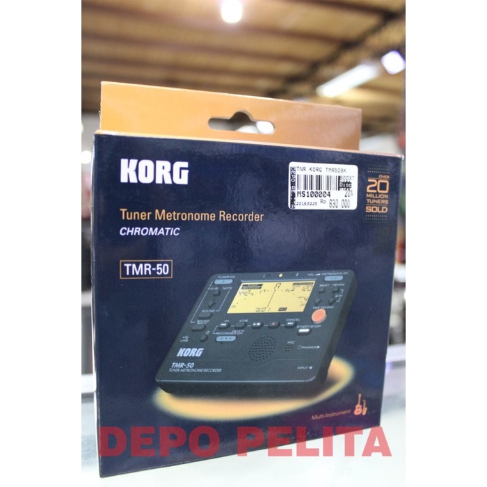 Jual Korg Tmr-50 Tuner Metronome Recorder (Black) | Shopee Indonesia
