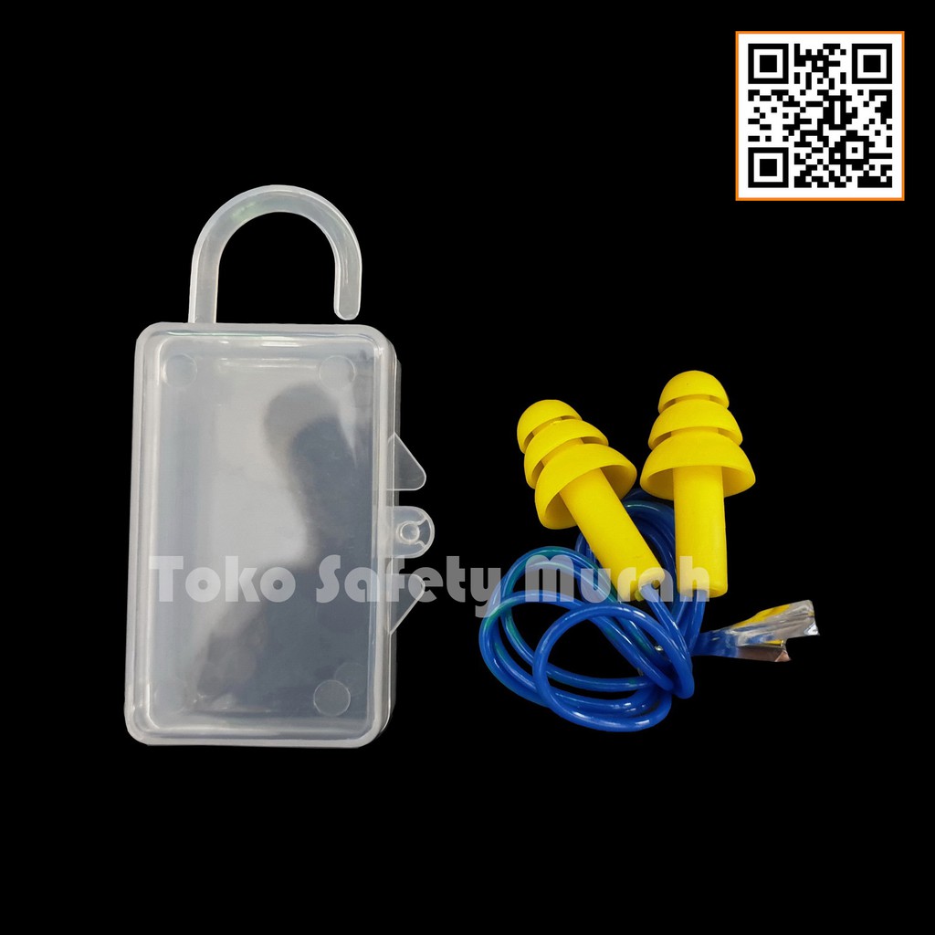 Jual Earplug Ear Plug Pelindung Telinga Kuping Ultrafit Box Tali Sumbat ...