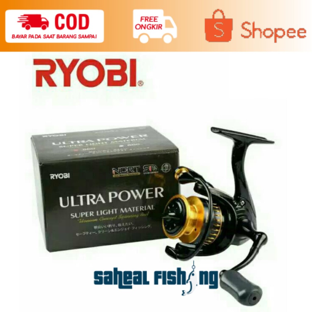 Jual Reel UL Ryobi Ultra Power 500 / 800 Power Handle (Ultralight ...