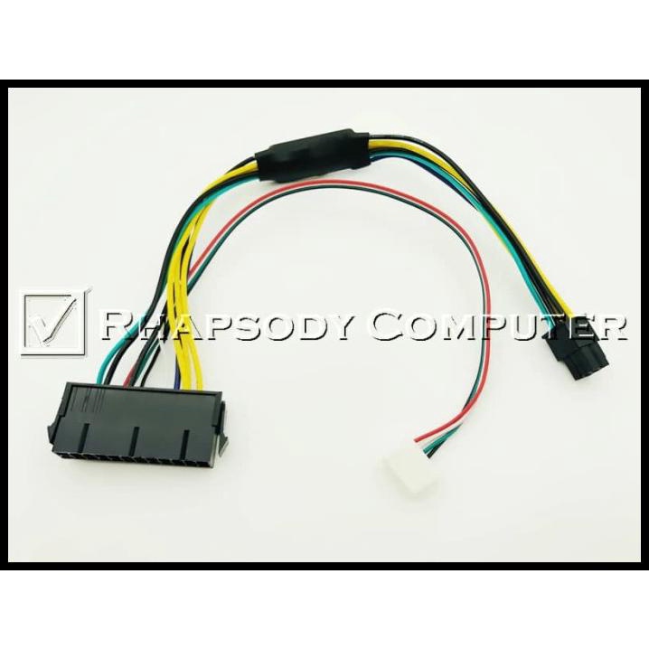 Jual Kabel Power Supply Atx 24 Pin To 2-Port 6 Pin Adapter For Hp Z220 ...