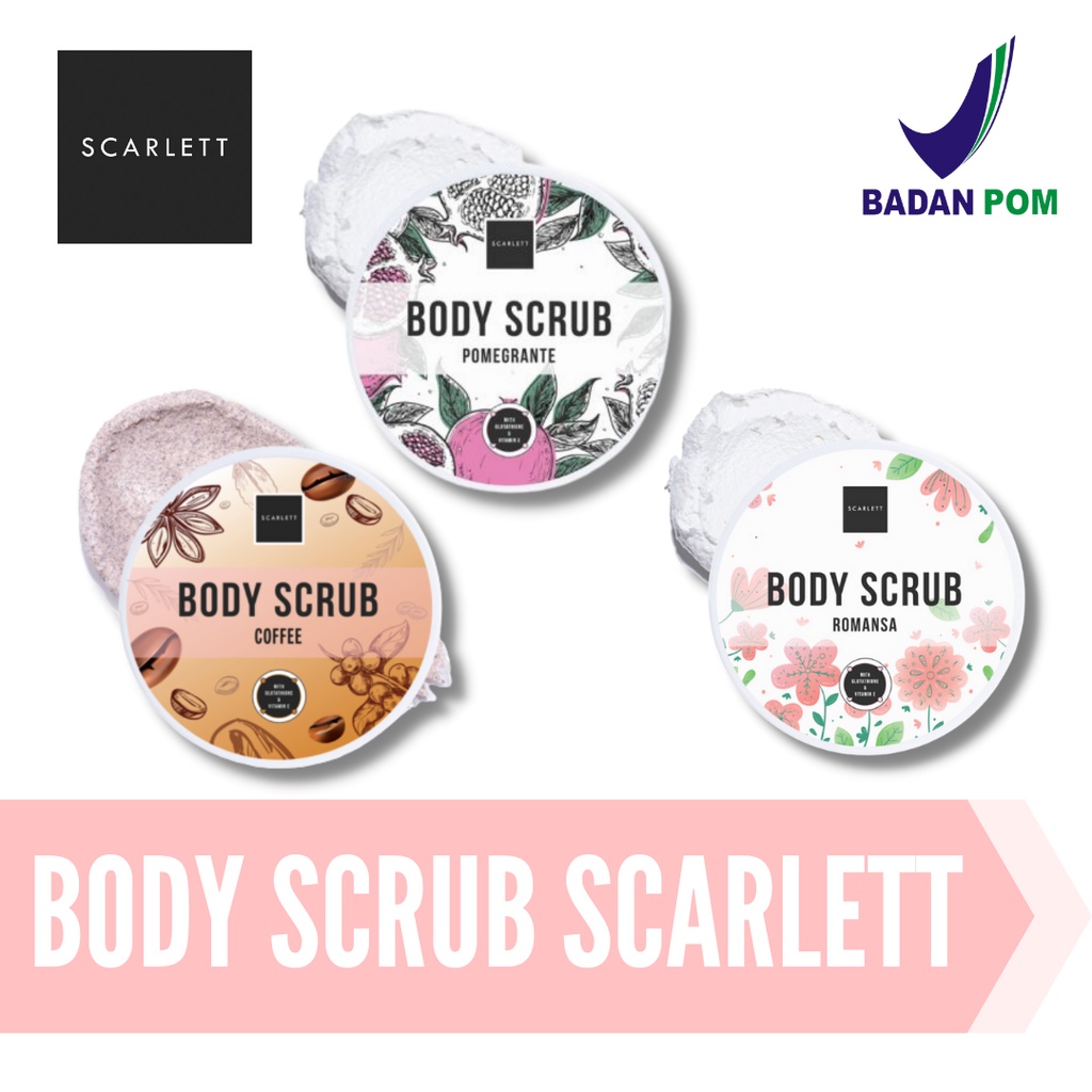 Jual [SCARLETT] BODY SCRUB SCARLETT | Shopee Indonesia