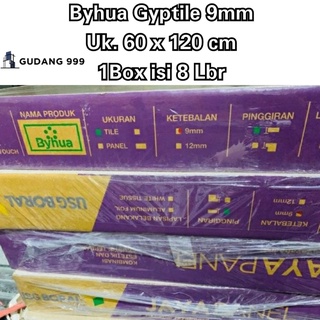 Jual Byhua Ceiling Panel / Gyptile Plafon / Plafon Akustik Gyptile 60 x ...