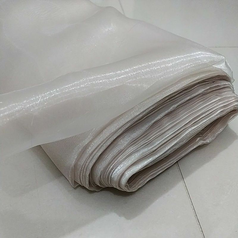 Jual Kain Organdi Kain Kaca lebar 150cm | Shopee Indonesia