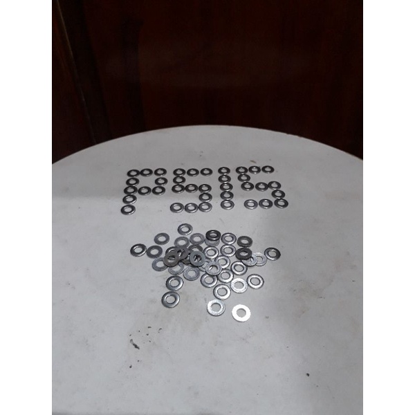 Jual ring plat stainless steel m4 (10pcs) | Shopee Indonesia
