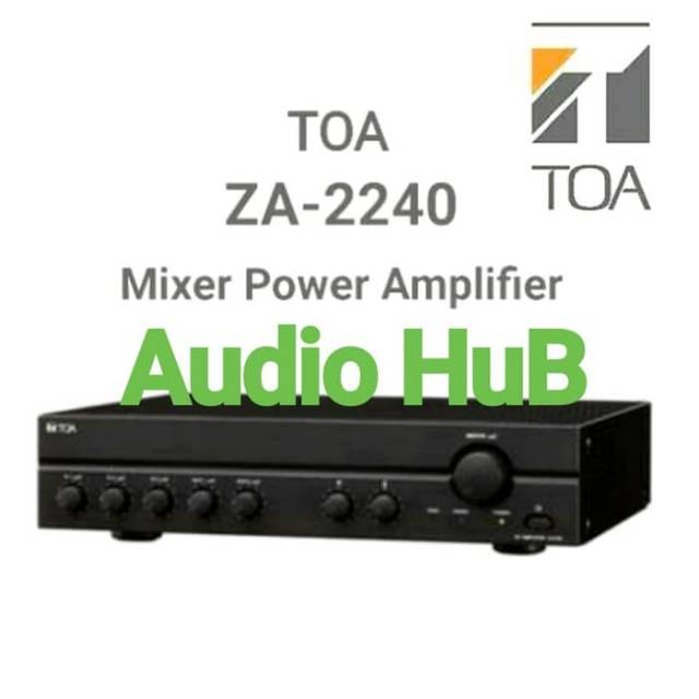 Jual AMPLIFIER TOA ZA 2240 AMPLI ZA2240 240 WATT | Shopee Indonesia
