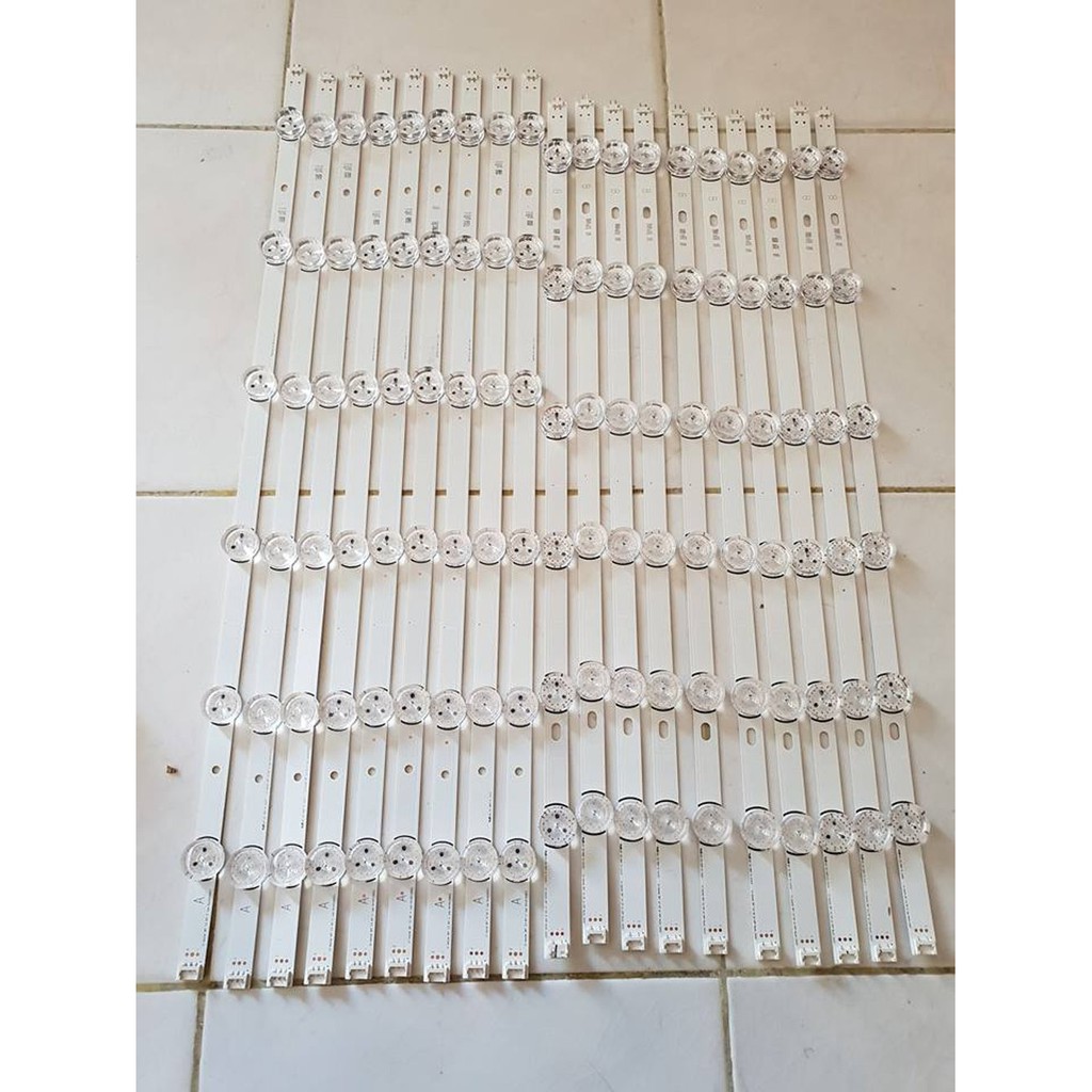 Jual Backlight 6 Kancing 6 Volt Cekung - Lampu Led 6 Mata 6 Volt Cekung ...