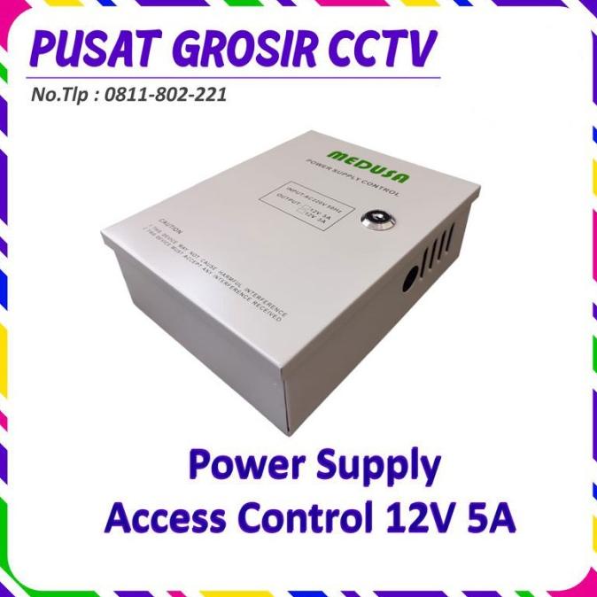 Jual ORIGINAL!!! Power Supply 12V 5A UPS Access Control | Shopee Indonesia