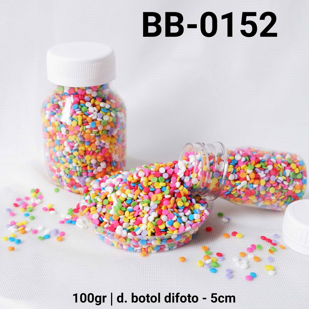 Jual BB-0152 Sprinkles sprinkle sprinkel 100gr 100 gram konfetti ...