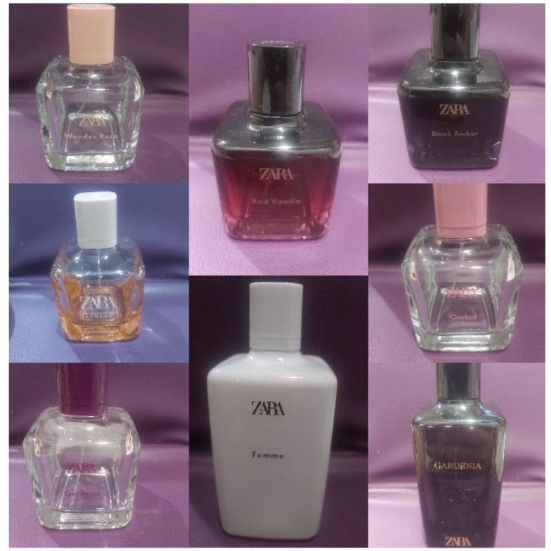 Jual Botol Parfum kosong ZARA, MYKONOS & HMNS ORIGINAL | Shopee Indonesia