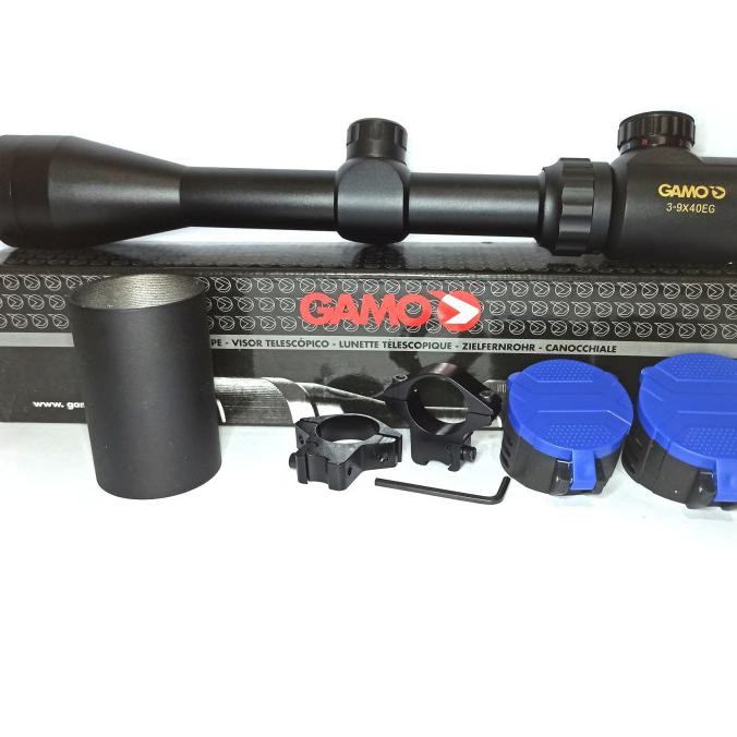 Jual teleskop gamo 3-9x40 reticle HK sunhide / teleskop gamo /sunhide | Shopee Indonesia