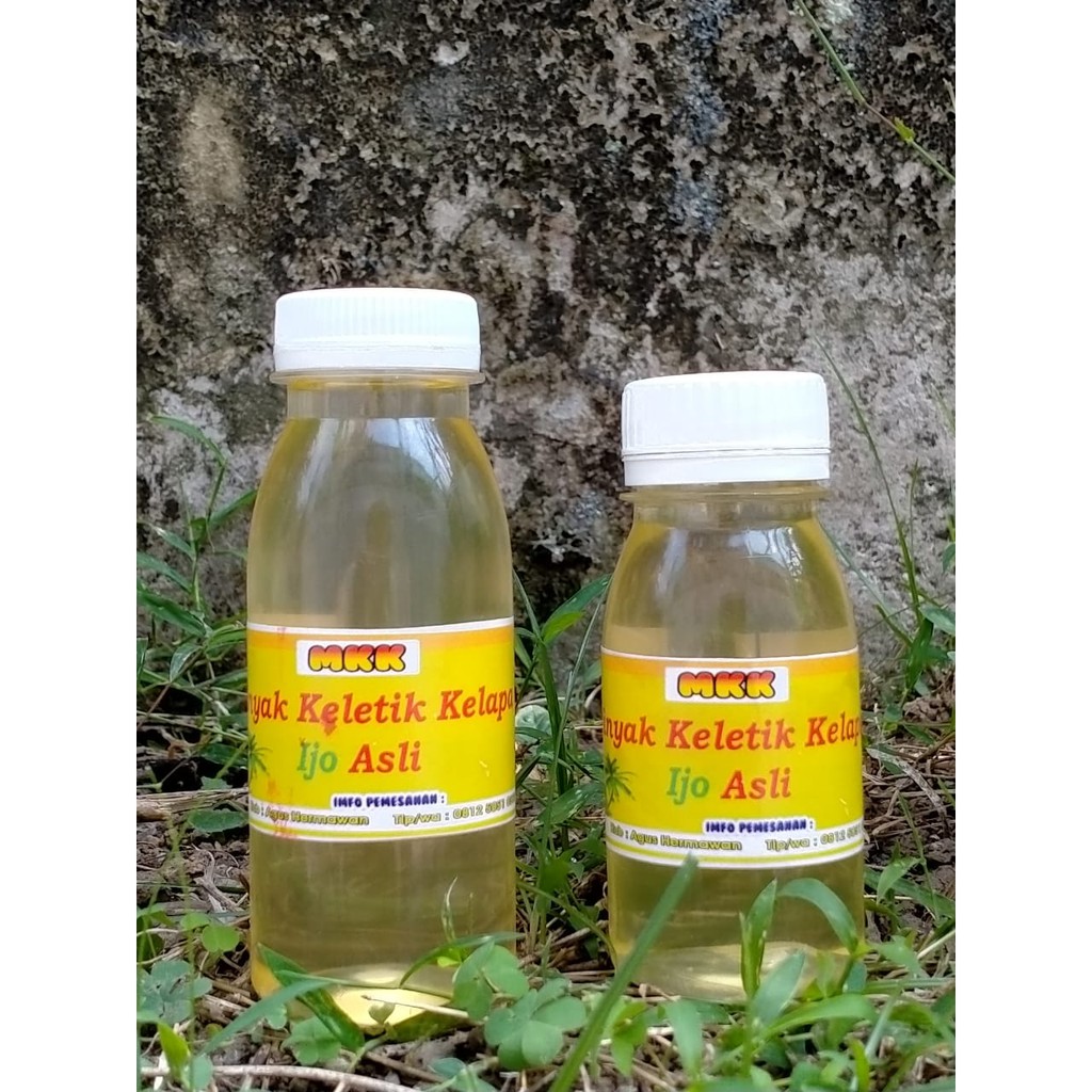 Jual Minyak Kelapa Klentik 100 ml/minyak kelapa ijo/minyak kelapa asli ...