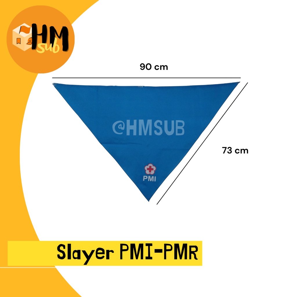 Jual Slayer PMR / Slayer Segitiga Biru Muda / Slayer PMI | Shopee Indonesia