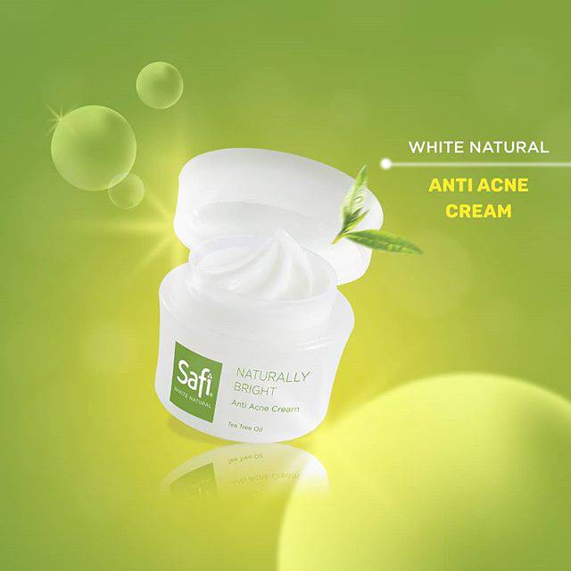 Jual Safi white natural anti acne cream | Shopee Indonesia