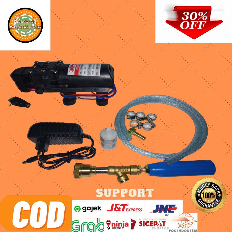 Jual Paket Mesin Doorsmeer Mini Dinamo DC Sparayer Jet Cleaner Steam ...