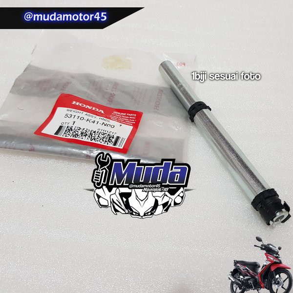 Jual PEREDAM GETAR AN STANG WEIGHT HANDLE SUPRA PNP CBR CBR150R CB150X ...