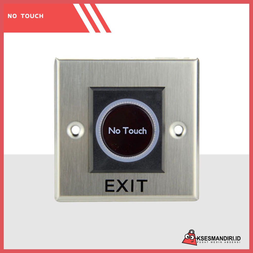 Jual No Touch Push Button Untuk Akses Pintu Tombol Exit Sensor | Shopee ...