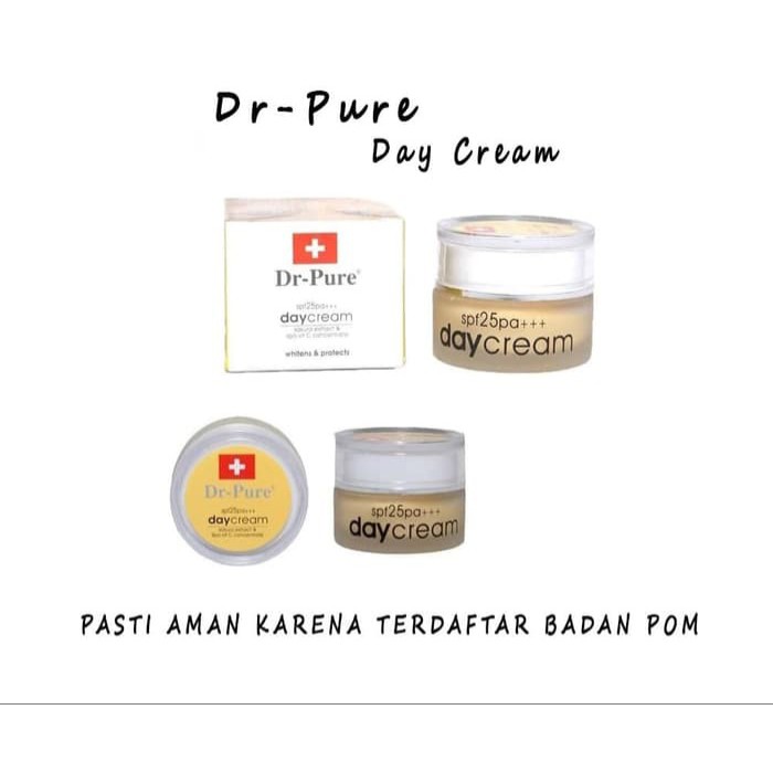 Jual Dr - Pure Cream ( Day Cream + Night Cream ) - 20 Gram | Shopee ...