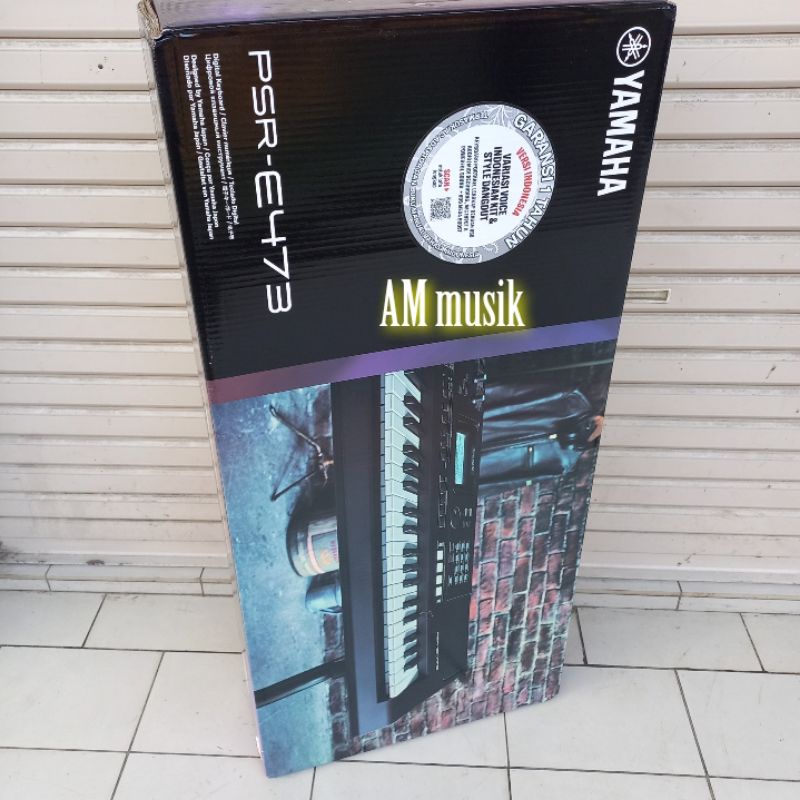 Jual KEYBOARD YAMAHA PSR E473 PAKET SUSTAIN DAN STAND KEYBOARD PSR E ...