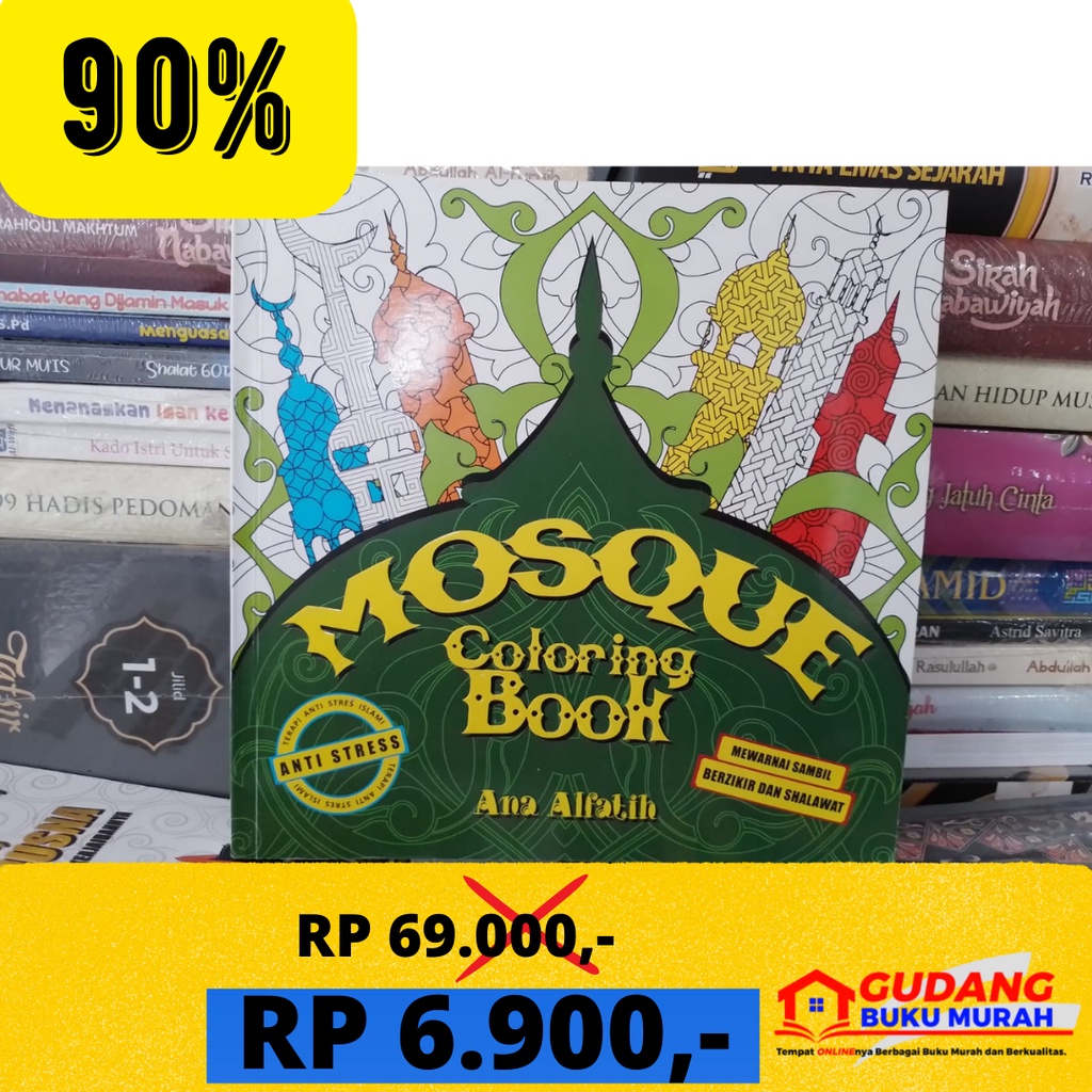 Jual BUKU MOSQUE COLORING BOOK | Shopee Indonesia