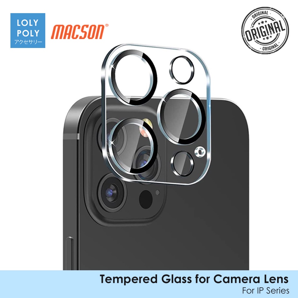 Jual Lolypoly Tempered Glass Camera Lens For iP Series | Shopee Indonesia