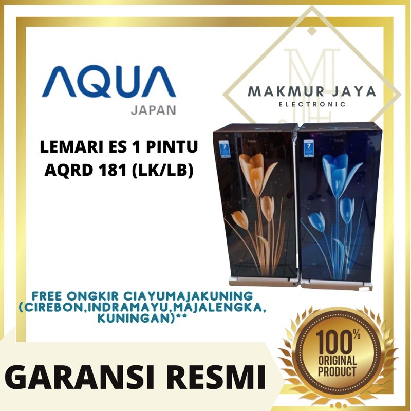 Jual KULKAS AQUA 1 PINTU AQRD 181 LK LB BUNGA KHUSUS CIREBON | Shopee ...