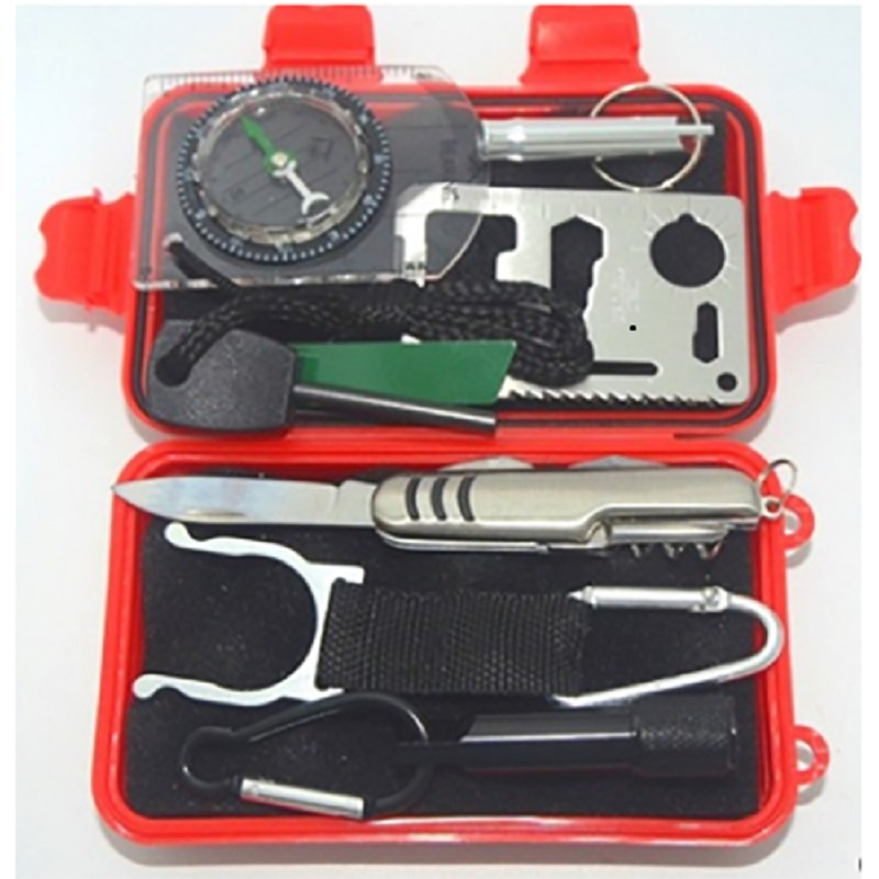 Jual FervorFOX Emergency Survival Kit Multifunctional First Aid SOS Tools | Shopee Indonesia