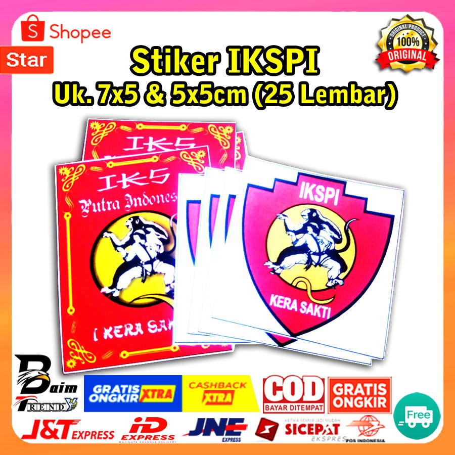 Jual GAMBAR STIKER IKSPI KERA SAKTI LOGO KEREN STIKER TEMPELAN STICKER DEKORASI DINDING MOTOR ...
