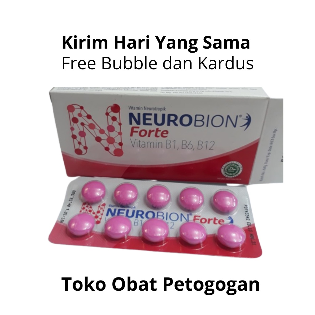 Jual Neurobion Forte Pink vitamin Neurotropik Kesehatan Sistem Syaraf ...