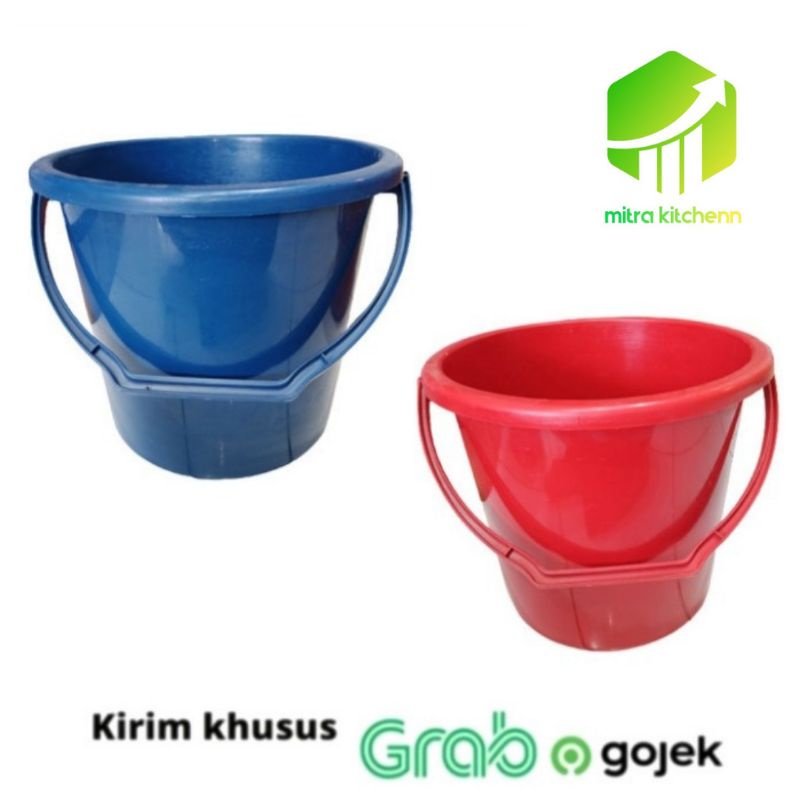 Jual Ember Plastik Gagang Warna 4Gl Ember Sebaguna ember Mandi | Shopee ...