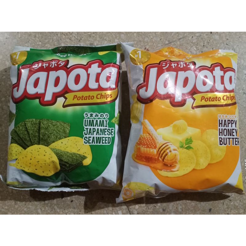 Jual JAPOTA POTATO CHIPS 68G | Shopee Indonesia