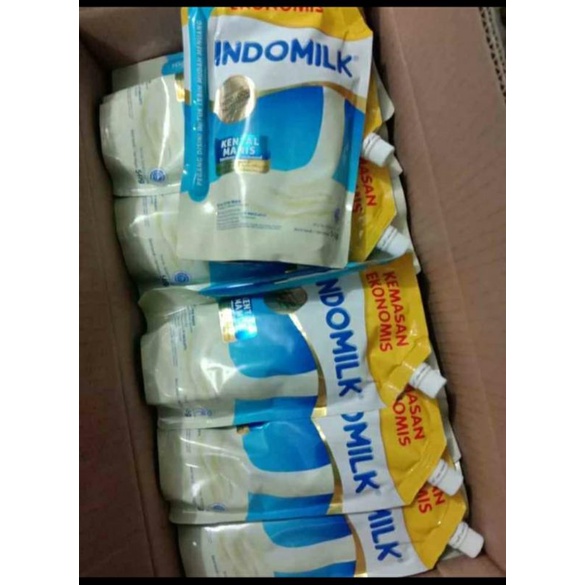 Jual SKM Indomilk 545g/Susu Indomilk pouch/Susu kental manis exp 2025 ...