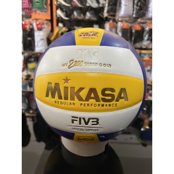 Jual BOLA VOLLY MIKASA MV 2200 SUPER GOLD 100% Original | Shopee Indonesia