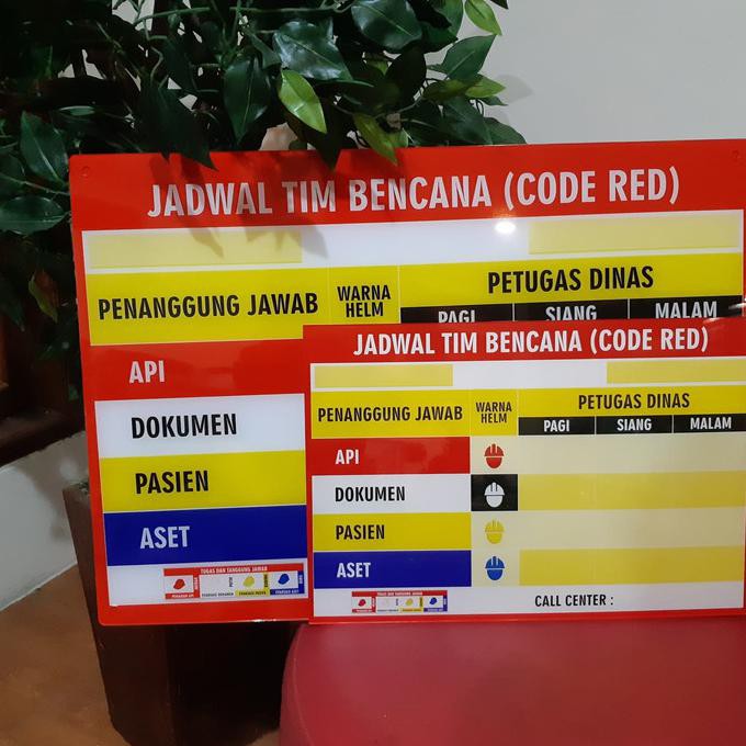 Jual Papan Akrilik Code Red 70 cm x 50 cm (Paling Besar) NEW | Shopee ...