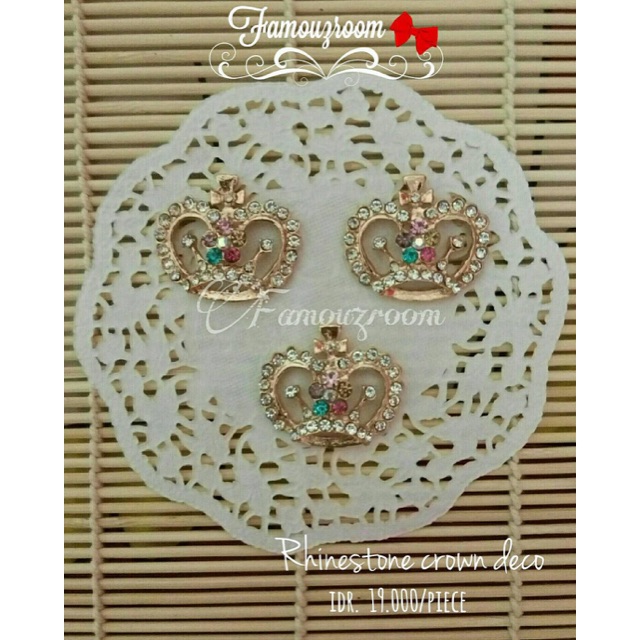 Jual Rhinestone crown deco | Shopee Indonesia