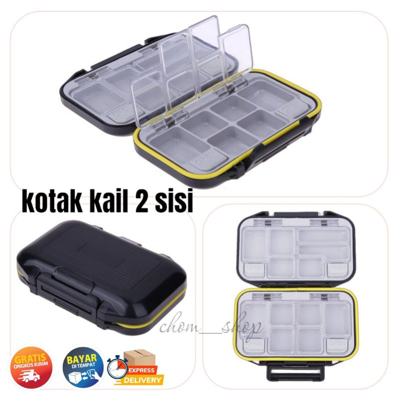 Jual Kotak Perkakas Kail Pancing 12 Ruang/box pancing/kotak kail/box kail/pancing | Shopee Indonesia