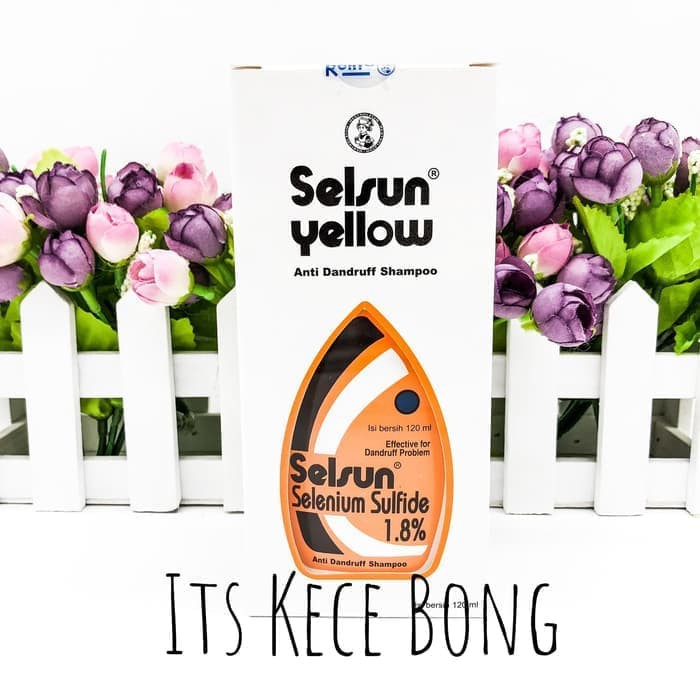Jual Jual Selsun Yellow Selenium Sulfide Otc On The Case 1,8% 120Ml ...