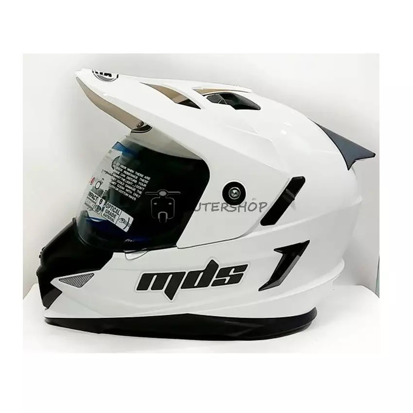 Jual SkuterShop Helm Full Face Motor Cross MDS Super Pro Supermoto ...