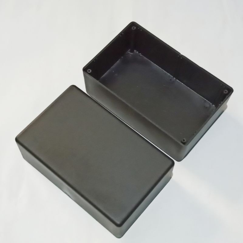 Jual Box Hitam Plastik PVC 18.5 X 11 X 6 cm Type X6 | Shopee Indonesia